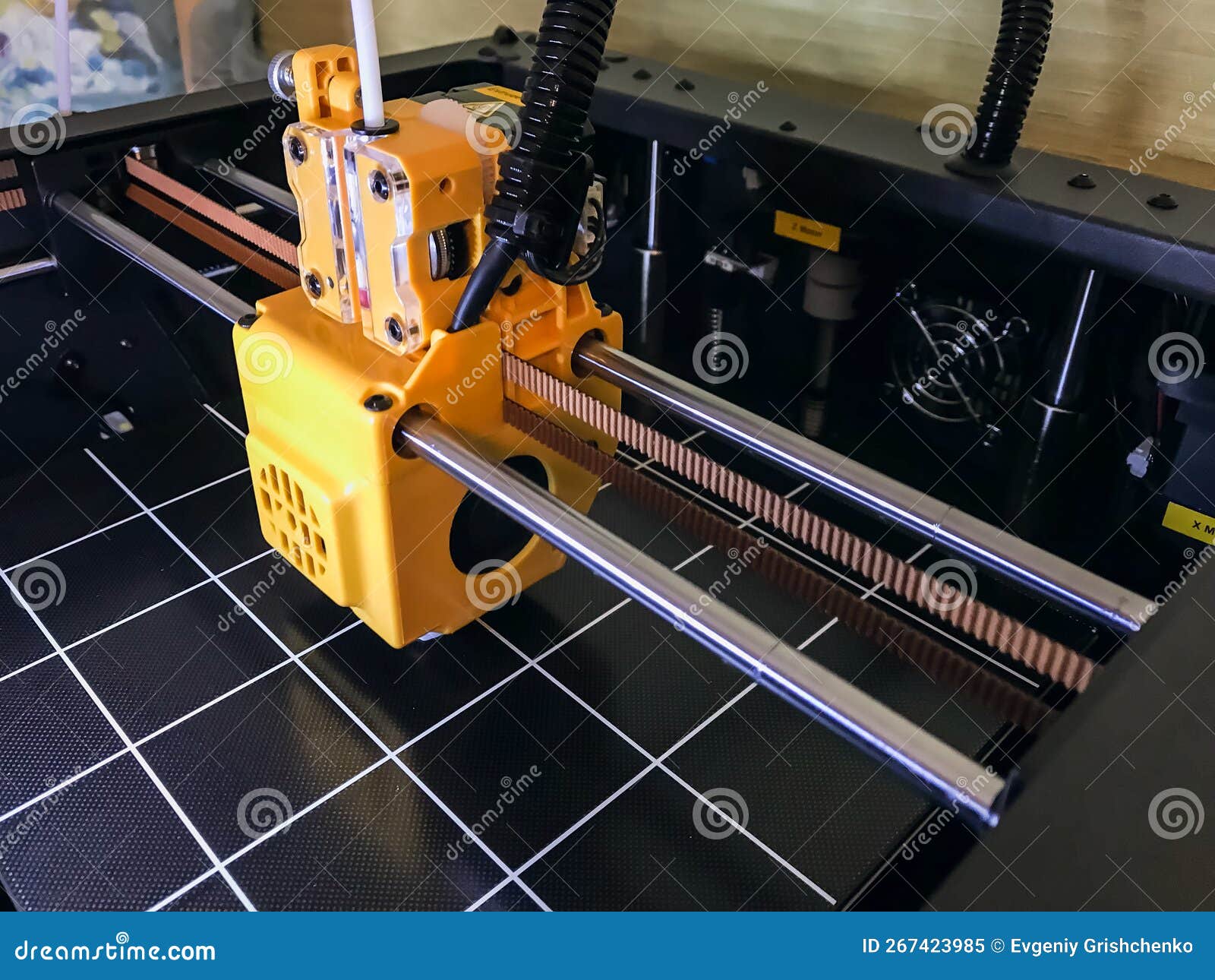 Printer 3d Device with Numerically Controlled Machine,creates Models a ...
