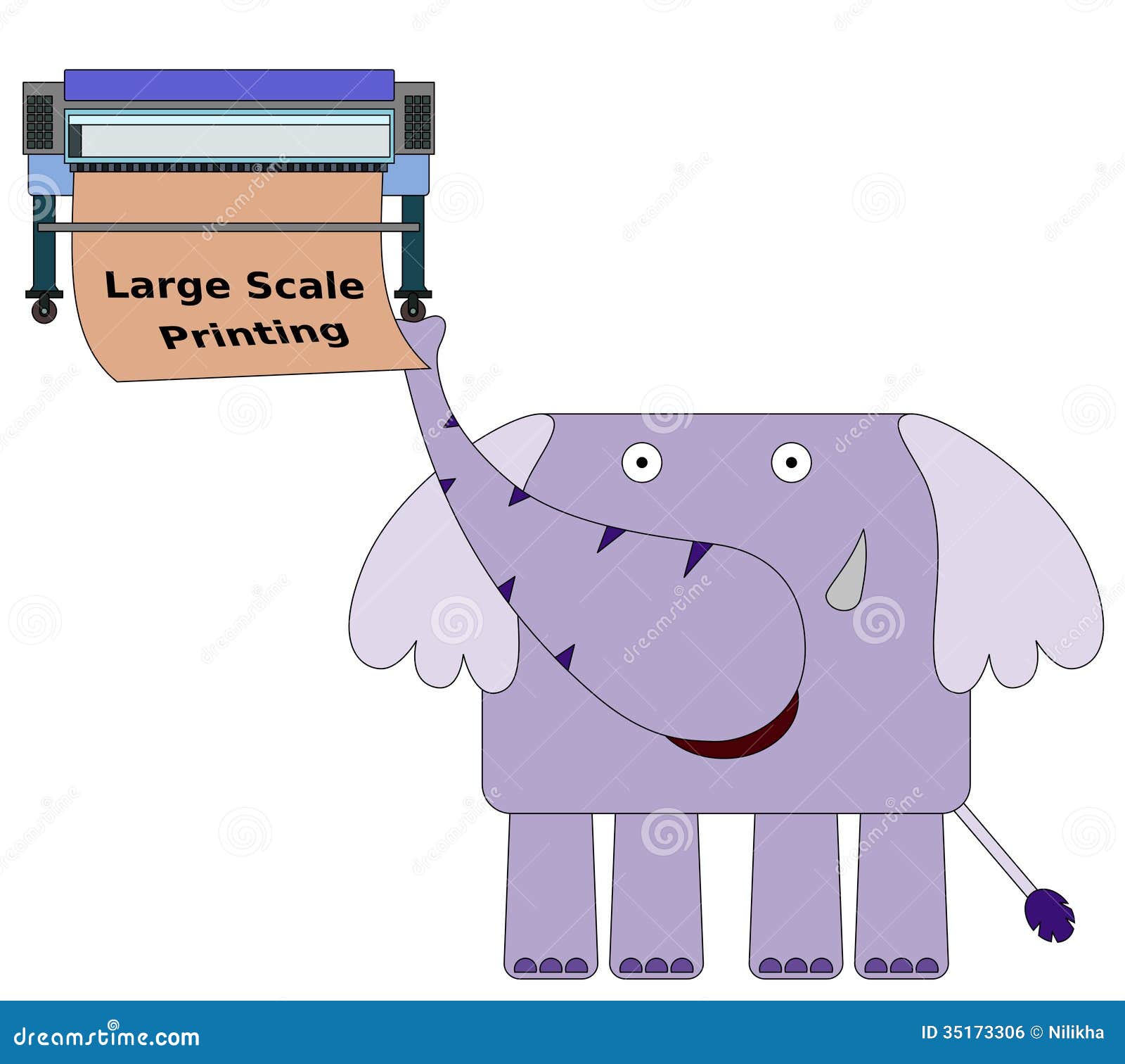 3D Man Carrying Printer Stock Image | CartoonDealer.com #84550705