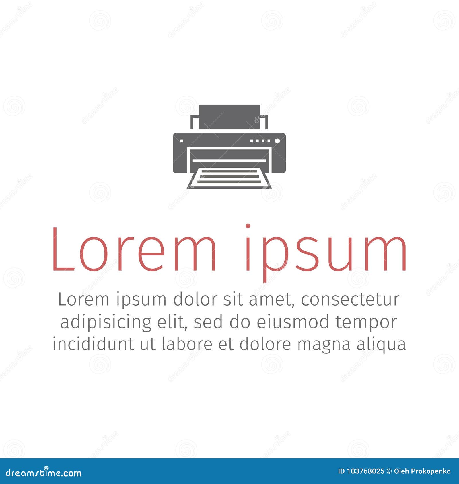 3d Printer Flat Landing Page Website Template. Medical Nanorobot ...