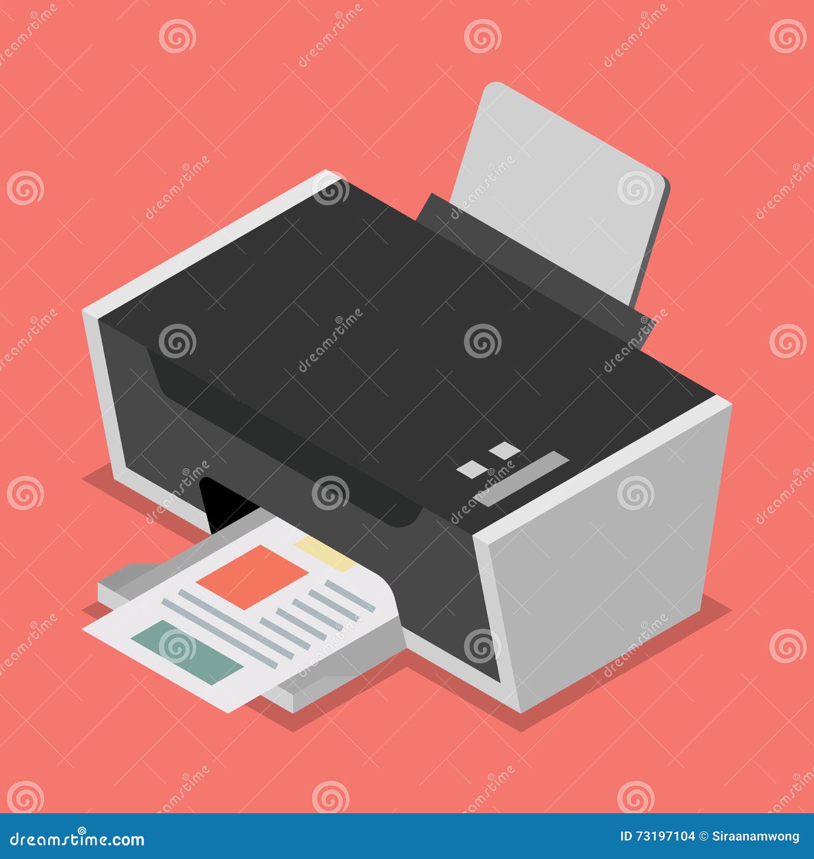 3D Printer Flat Line Icon. Vector Outline Illustration Of Prototype ... 3D Printer Flat Line Icon. Vector Outline Illustration Of Prototype ...