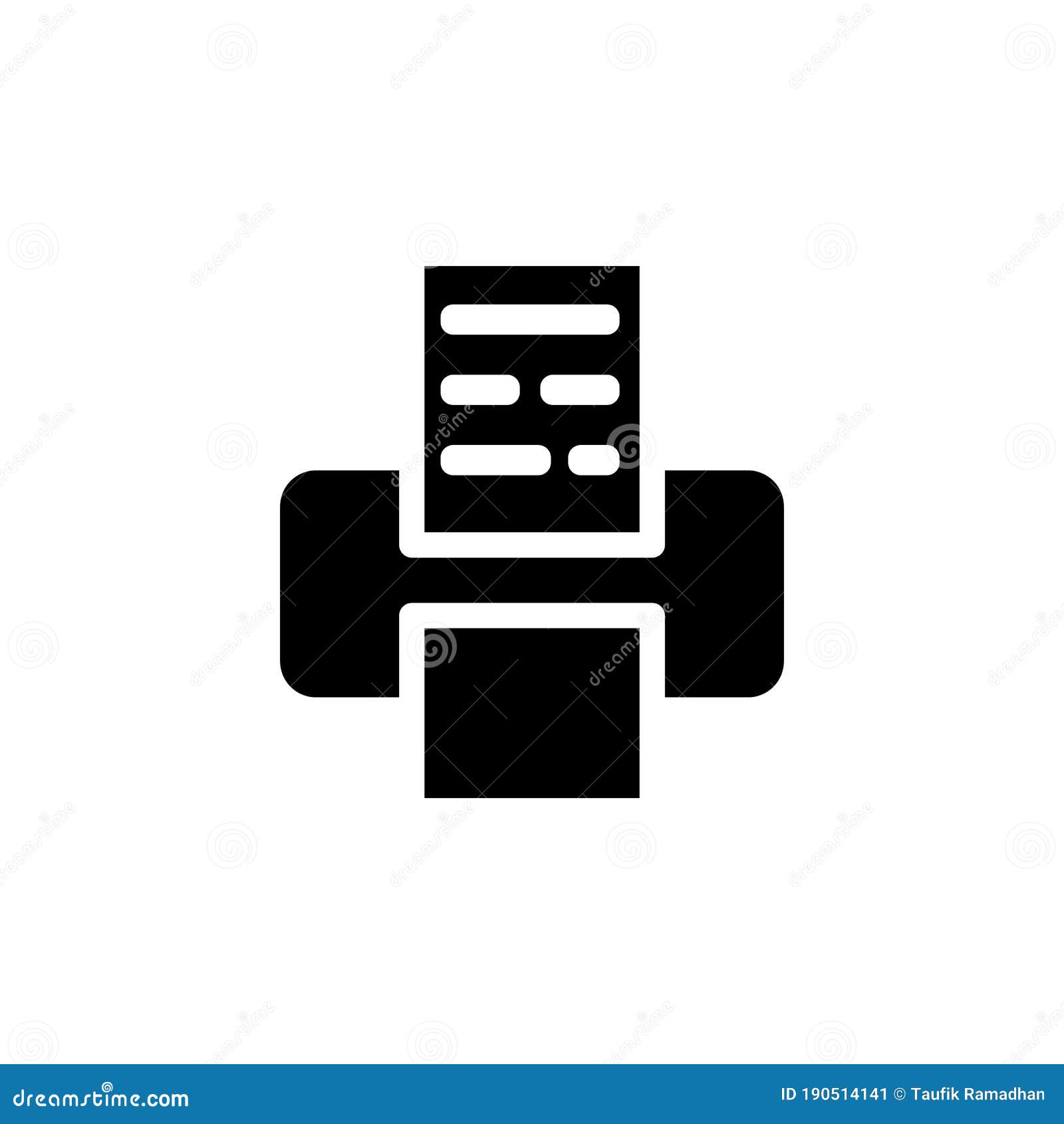 Printer Icon. Application Icon. Perfect for Website, Application ...