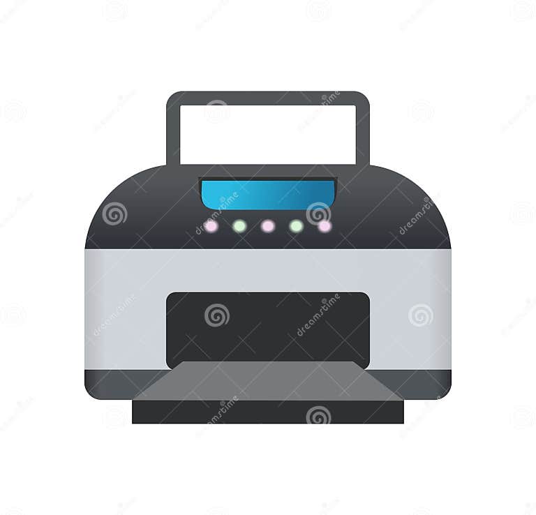 Printer Icon. Computer Printing Device Desktop Folder Icons. New ...