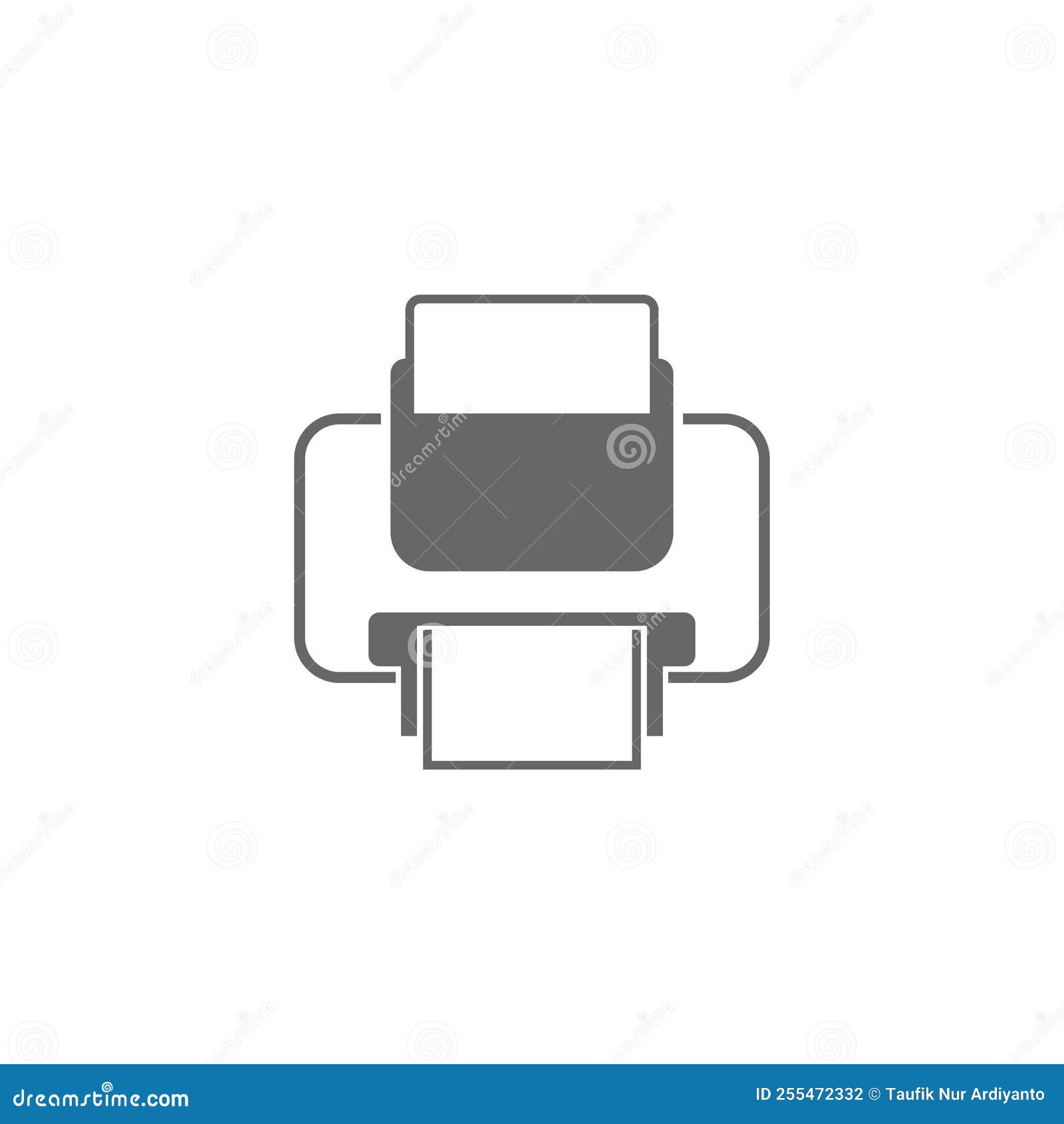 Printer Icon Design Illustration Stock Vector - Illustration of element ...