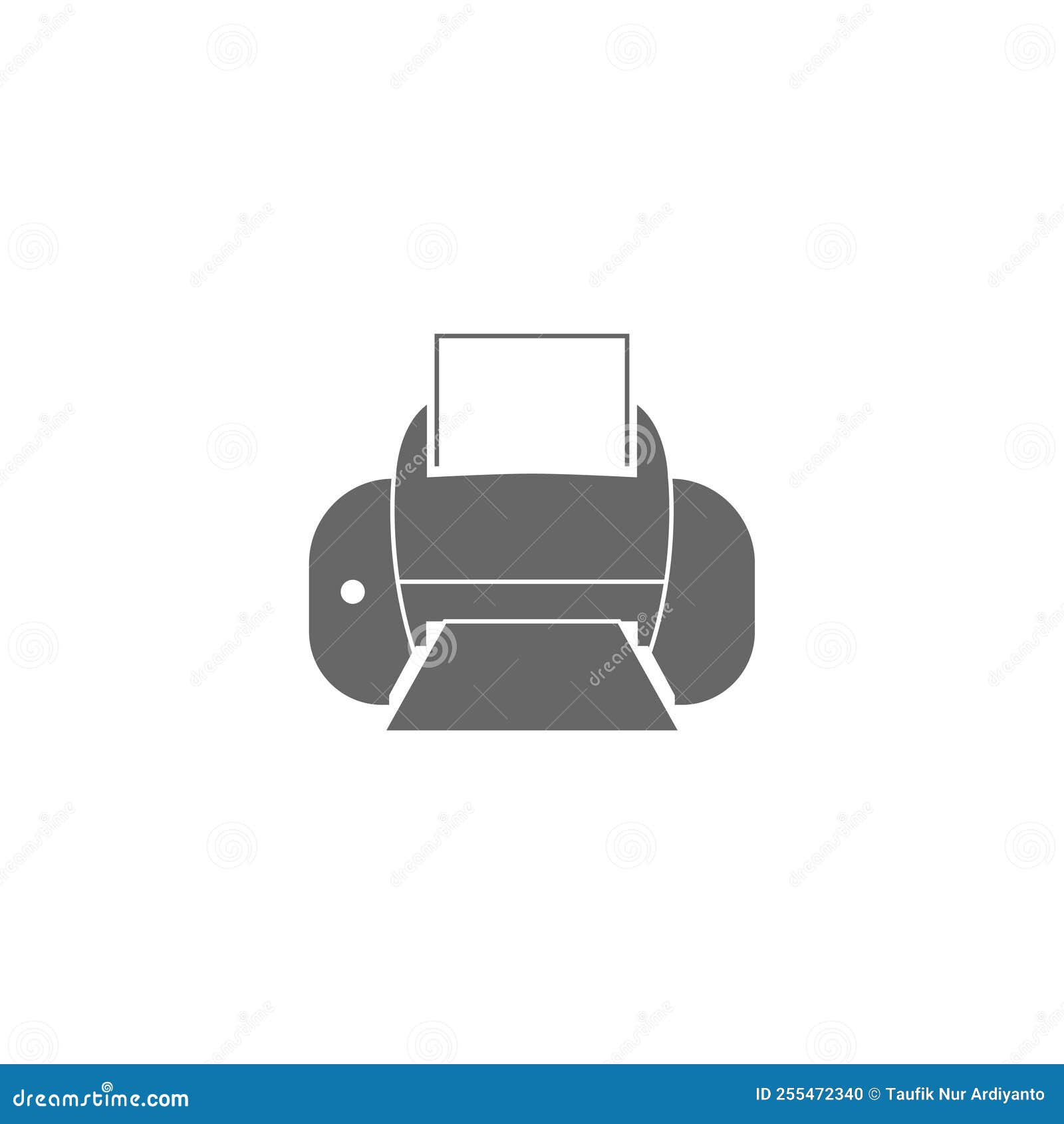 Printer Icon Design Illustration Stock Vector - Illustration of ...