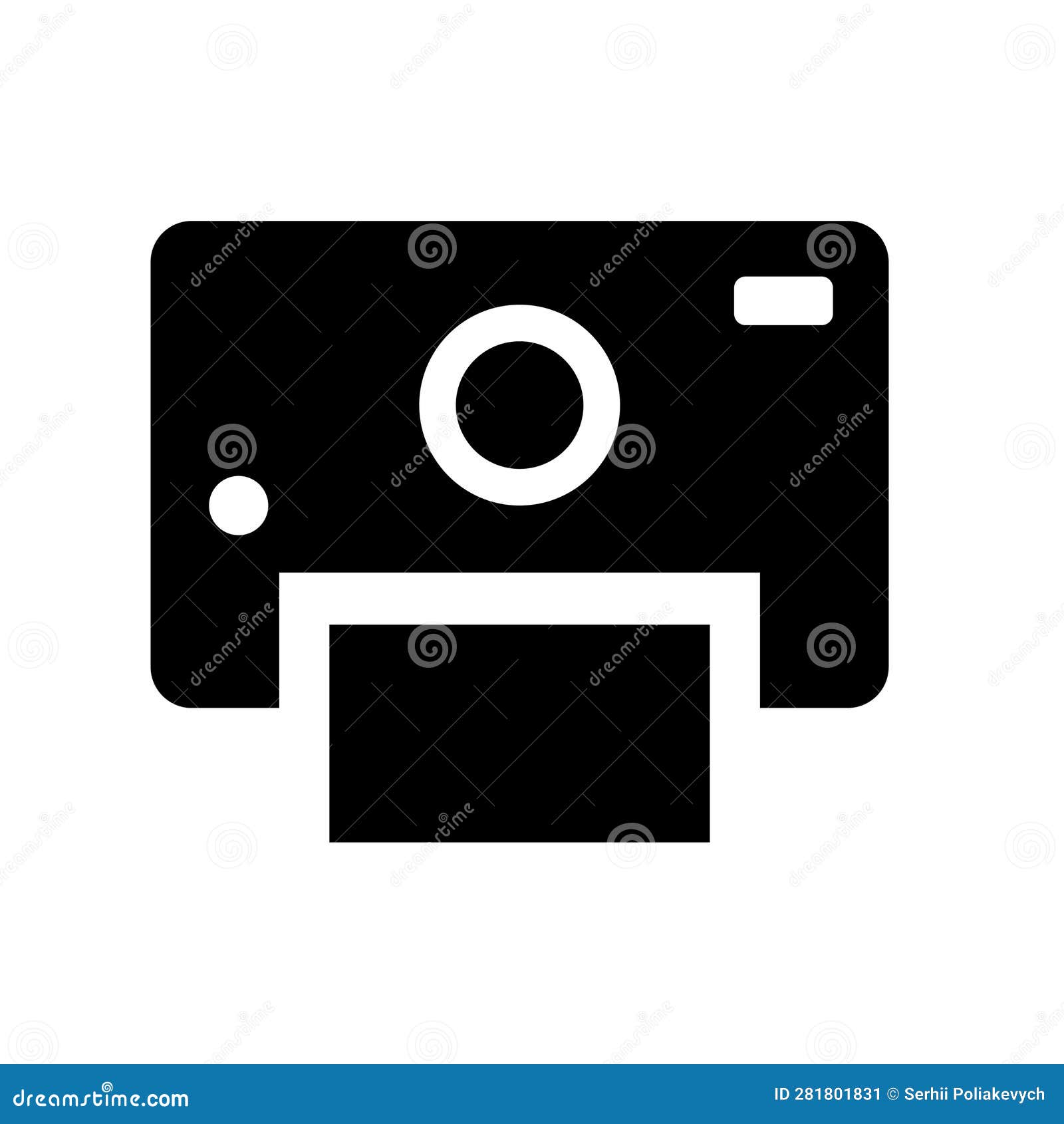 Printer Icon. Office Technologies. Vector Illustration. Stock Image ...