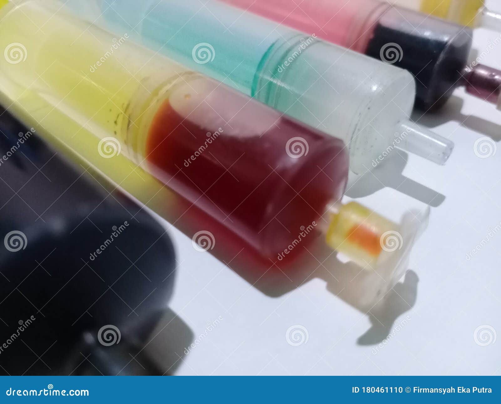 Printer Ink and Injections stock photo. Image of organ - 180461110