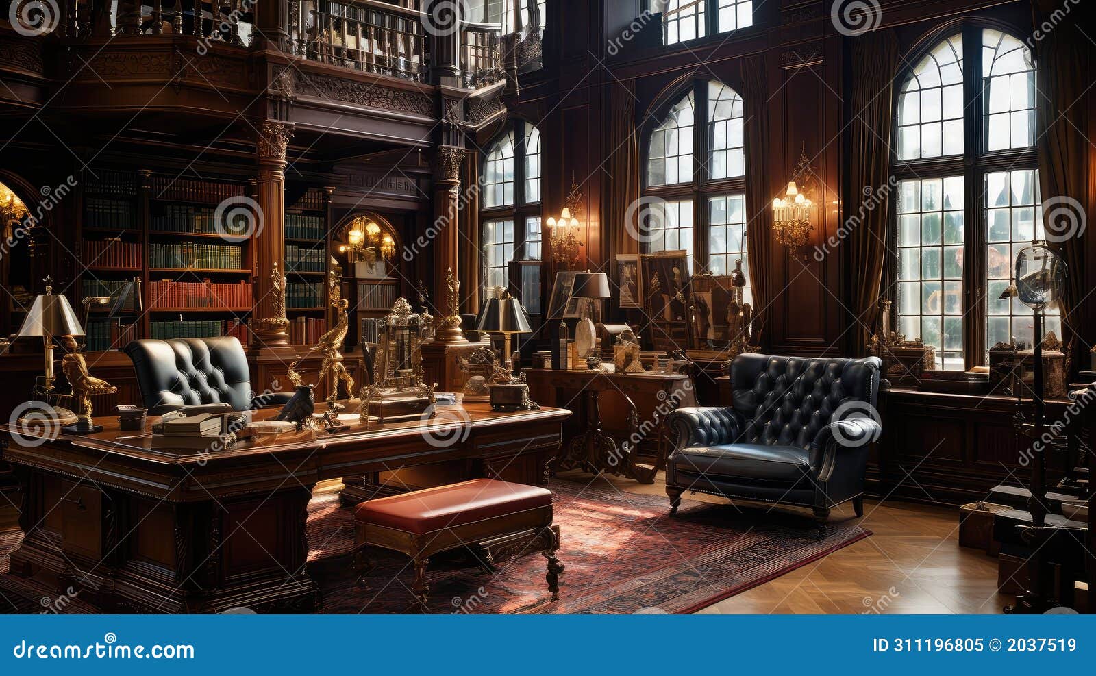 Printer Interior Office Building Stock Illustration - Illustration of ...