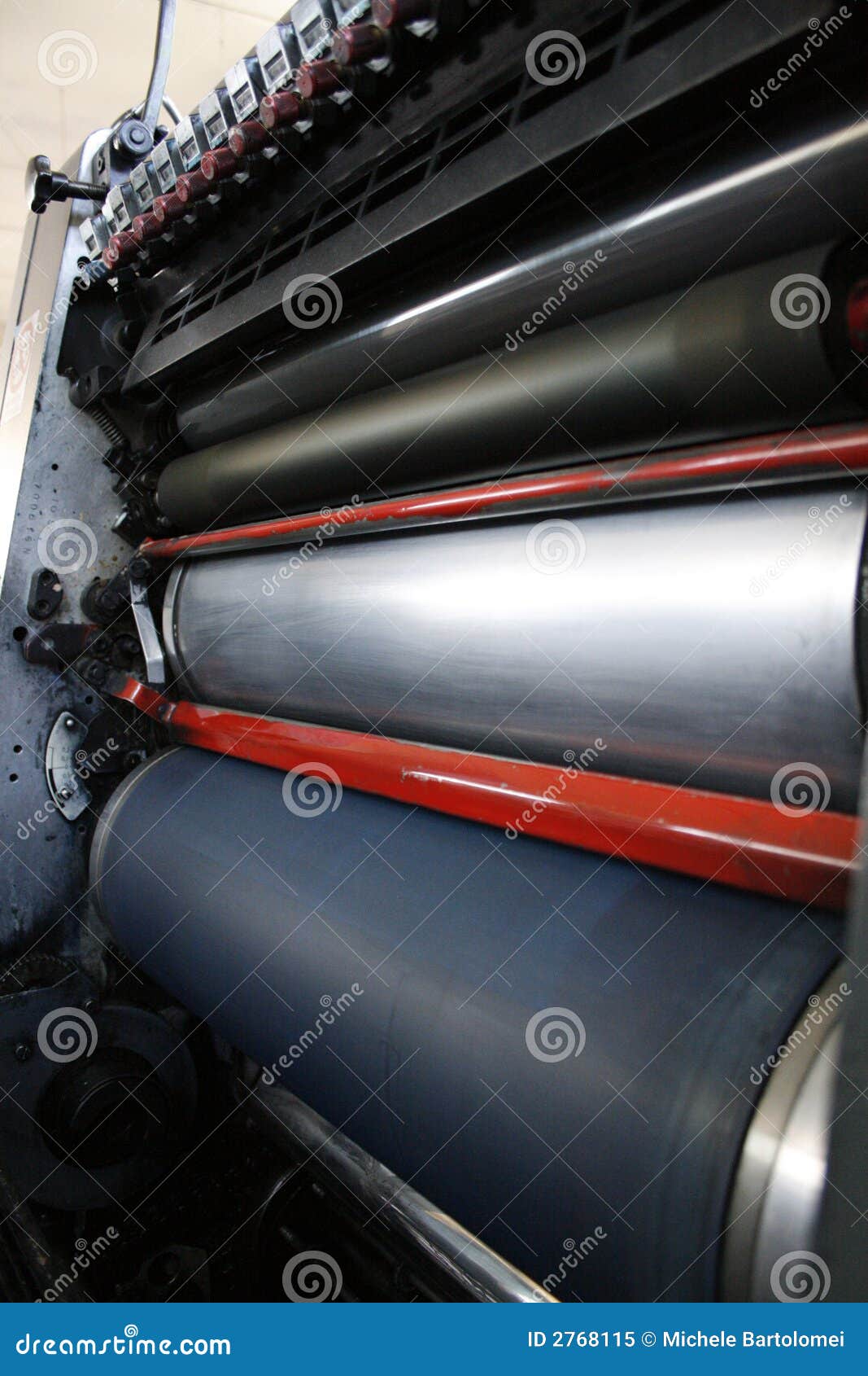 Printer machine stock image. Image of paper, prints, editorial - 2768115