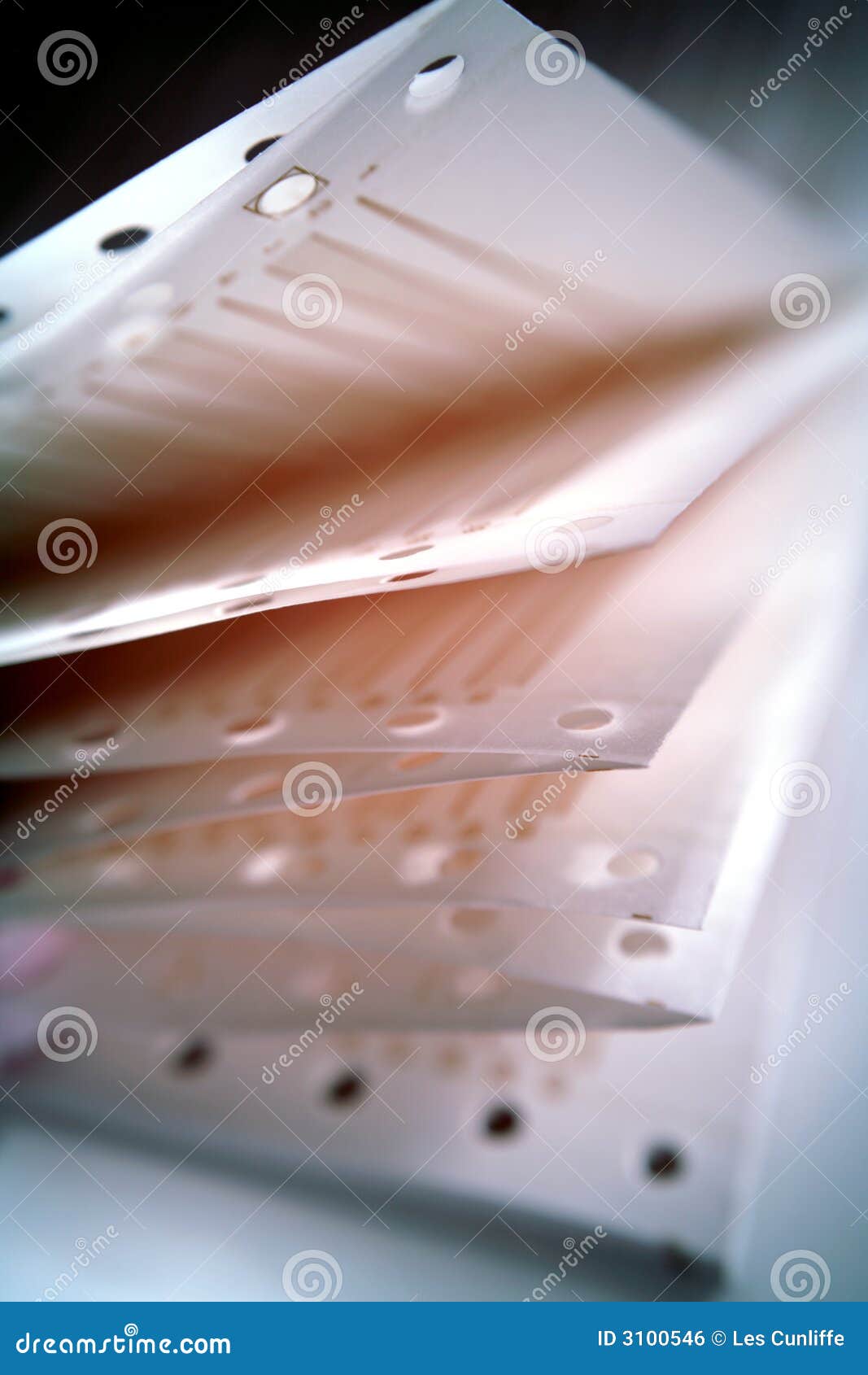 Printer paper stock photo. Image of papers, pieces, still - 3100546