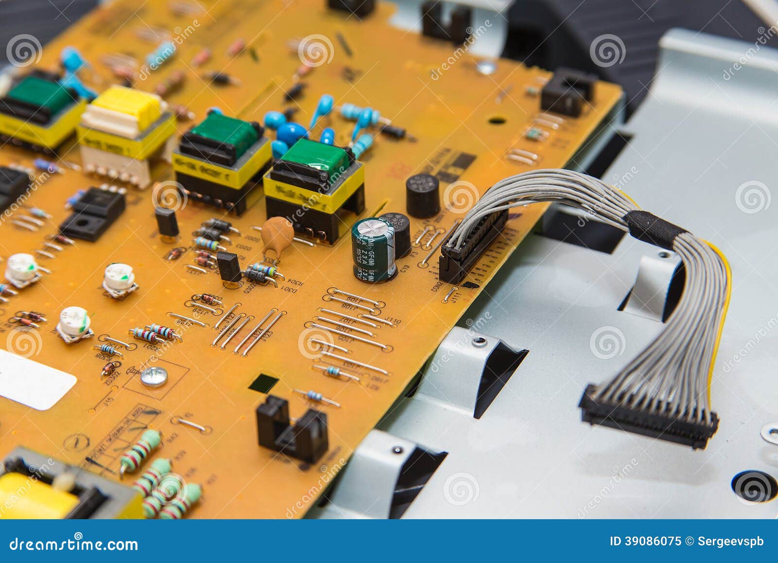Printer part stock image. Image of macro, hardware, back - 39086075
