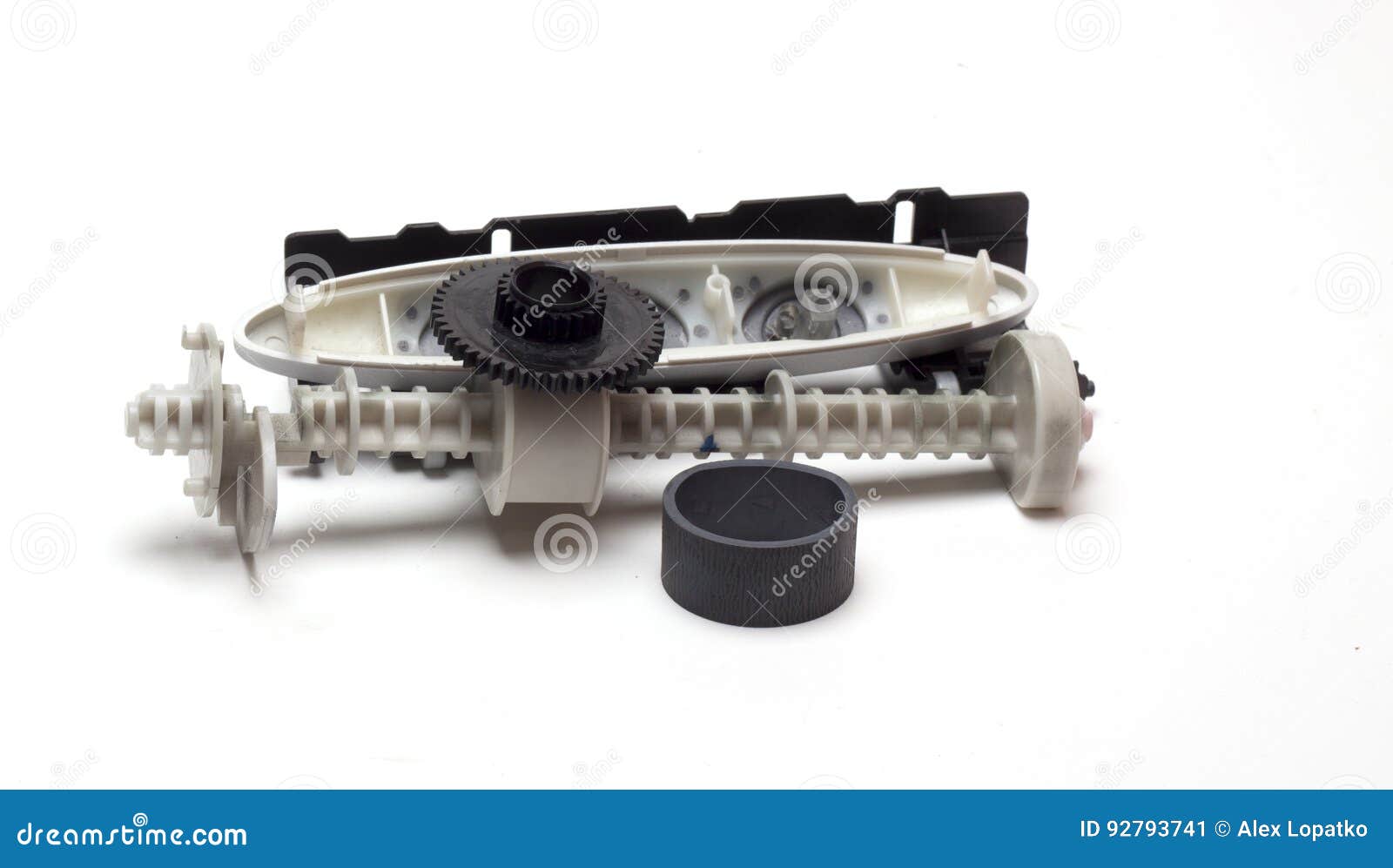 Printer parts stock image. Image of support, engineering - 92793741