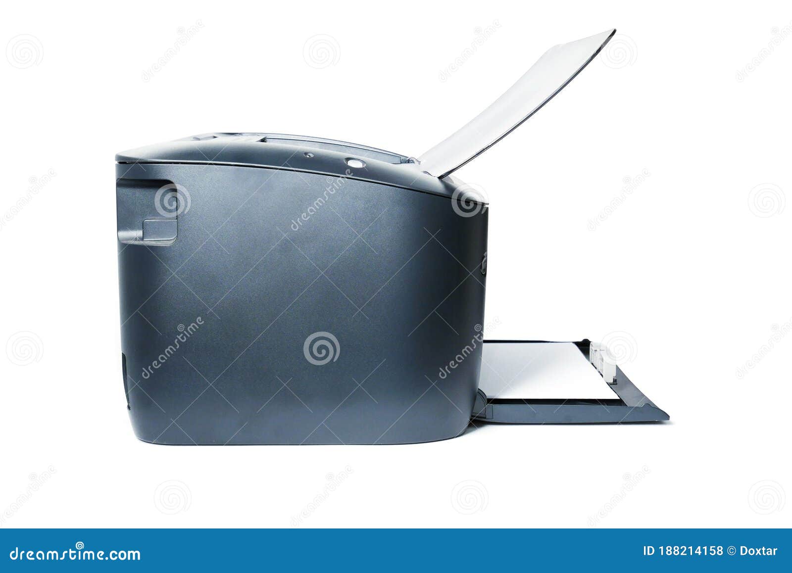 Printer Peripheral Office Device with Paper for Printing Documents ...
