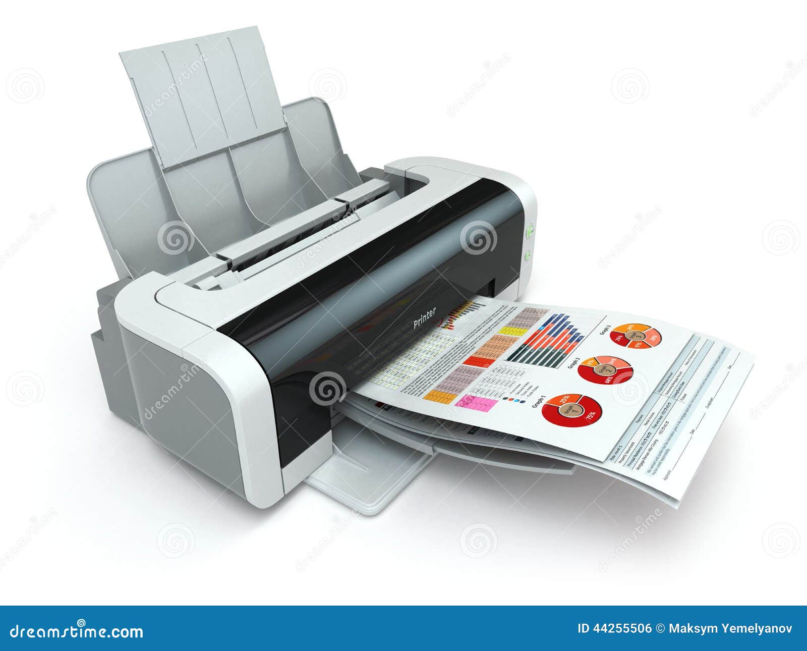 Business Report Template With Infographics Elements For Company ...