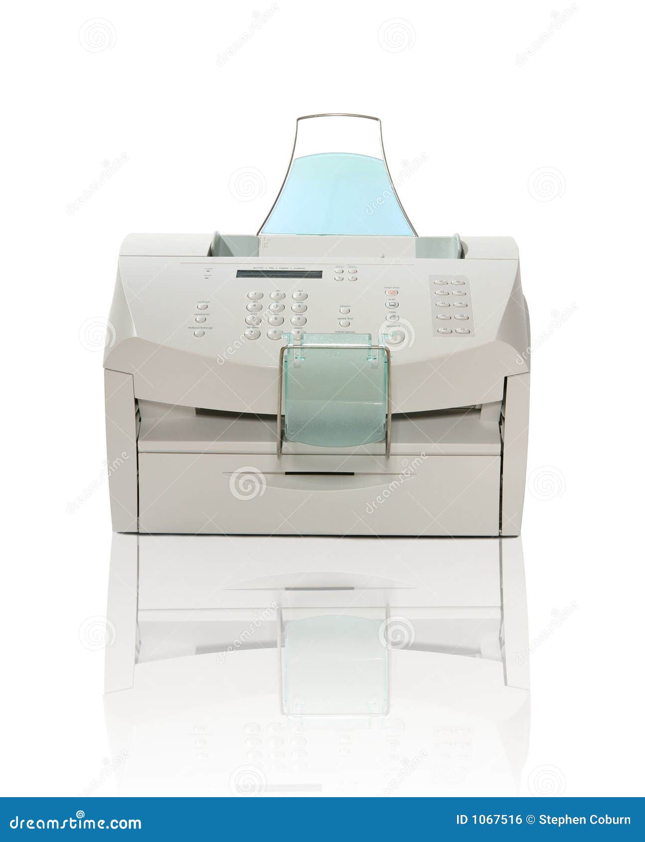 Printer, Scanner, Fax, En Kopieerapparaat Stock Foto - Image of volume ...