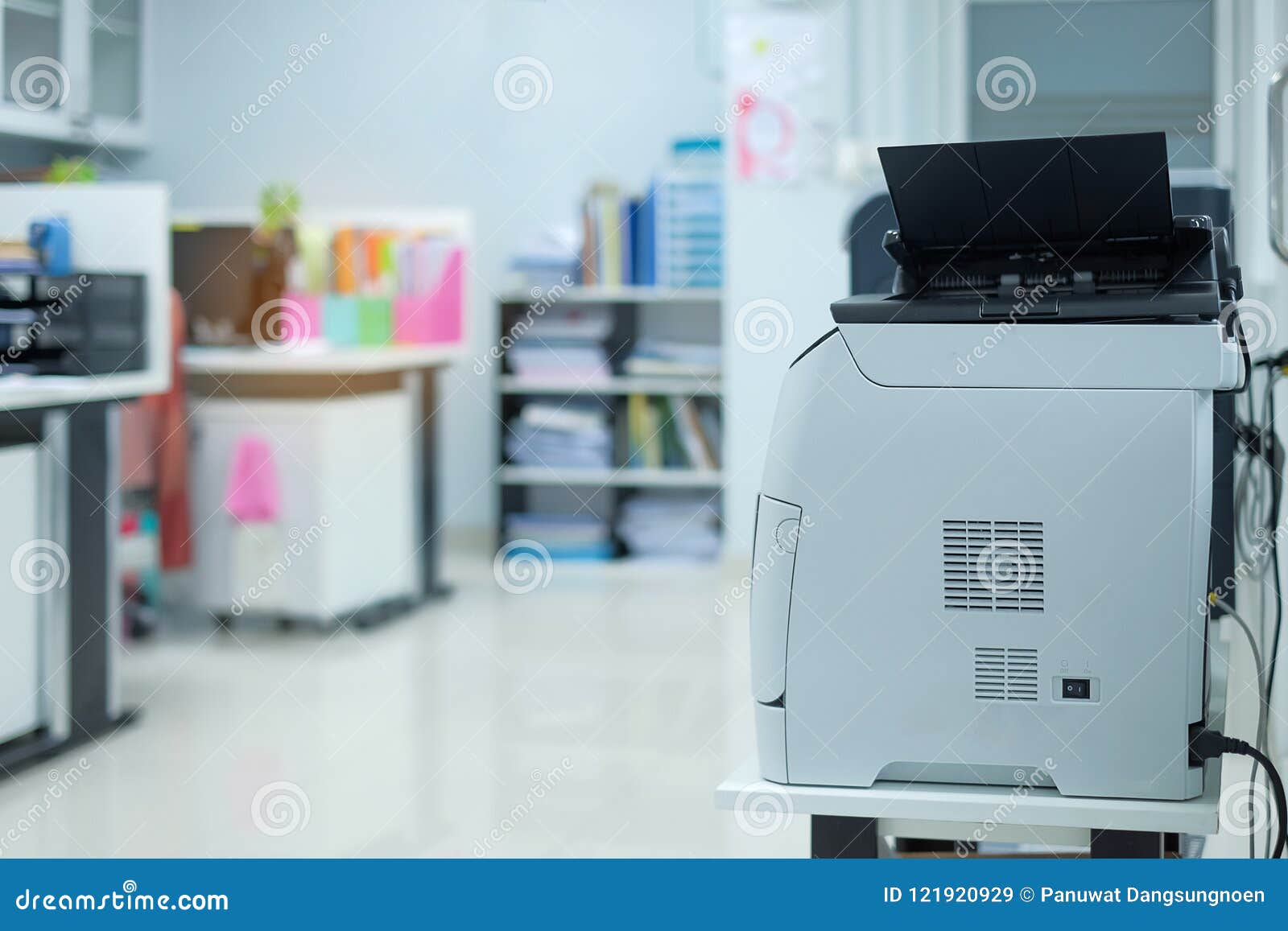 Printer Scanner or Laser Copy Machine Stock Image - Image of people ...