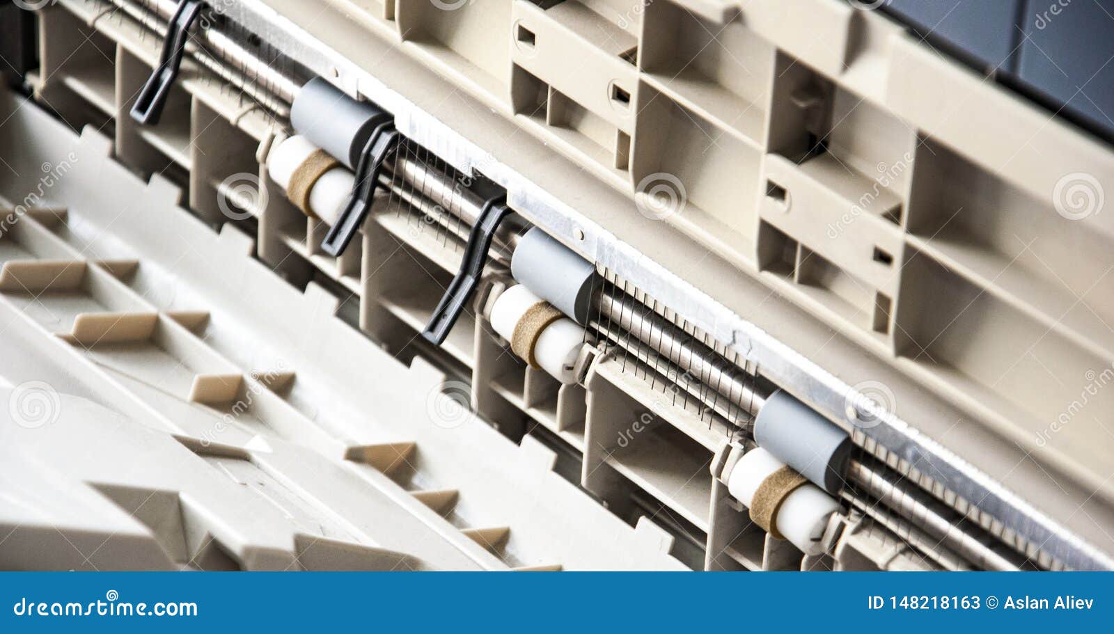 Printer side view stock image. Image of photocopier - 148218163