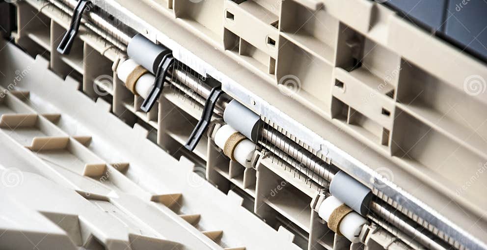 Printer side view stock image. Image of photocopier - 148218163