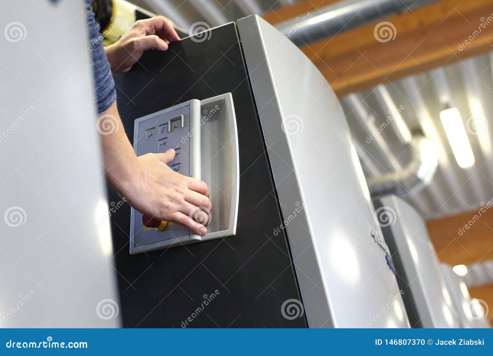 The Printer Supports the Control Panel, Supervises the Printing Process ...