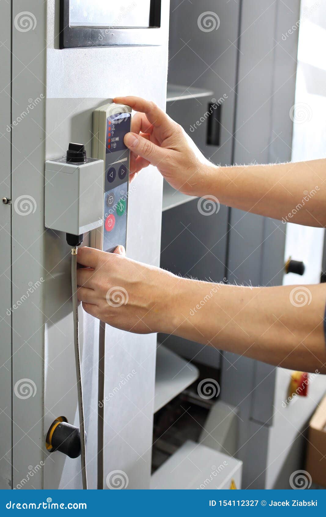 The Printer Supports the Control Panel, Supervises the Printing Process ...