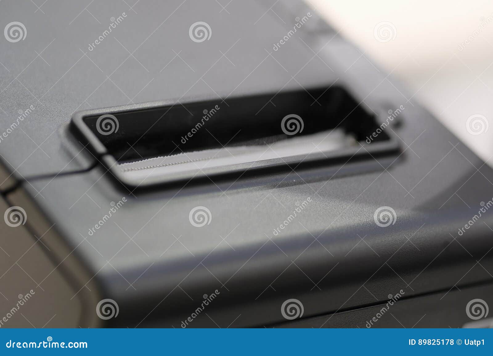 Printer for till slips stock photo. Image of payment - 89825178