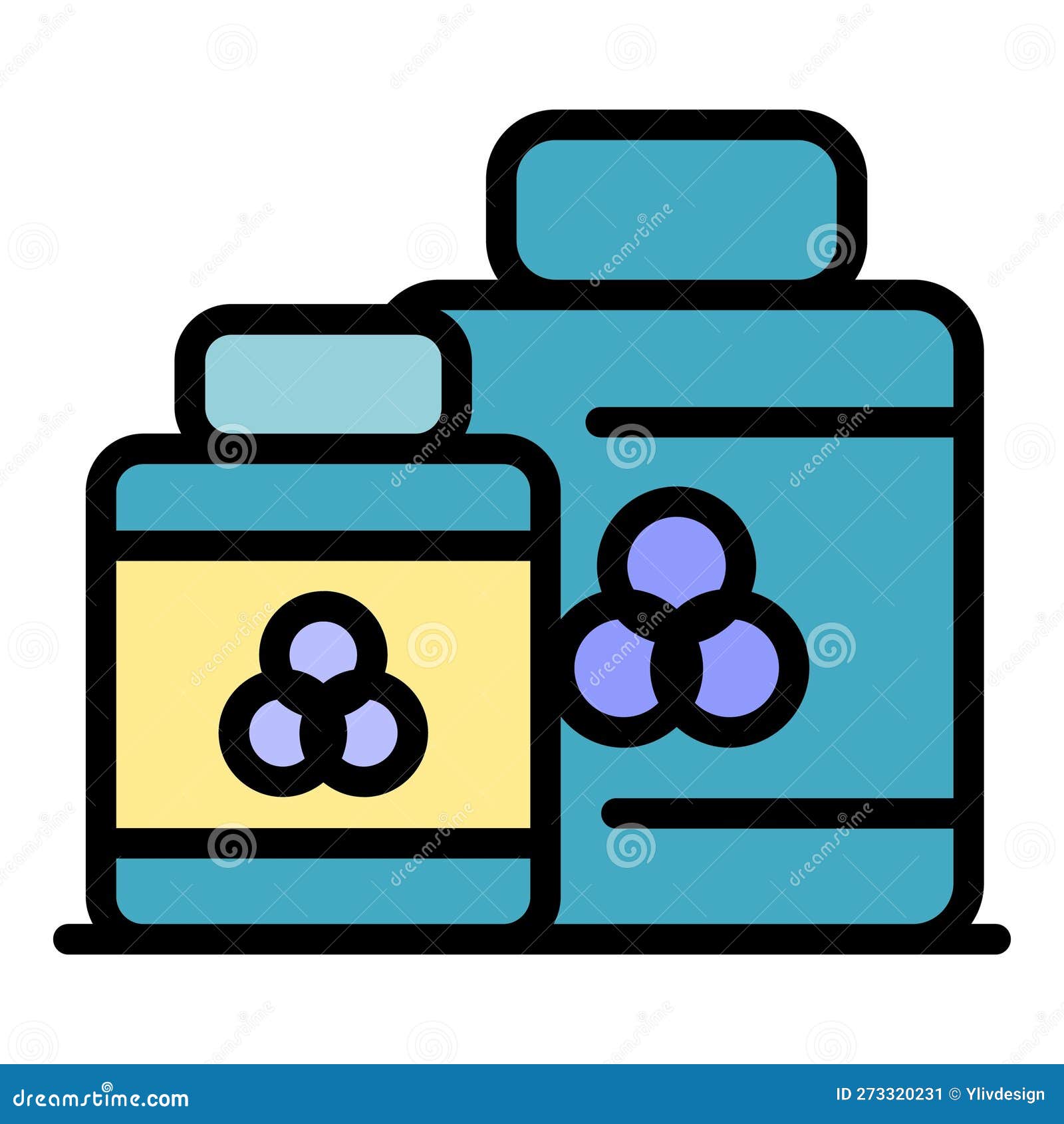 Set Of Printer Toner Cartoon Icon Design Template With Various Models ...