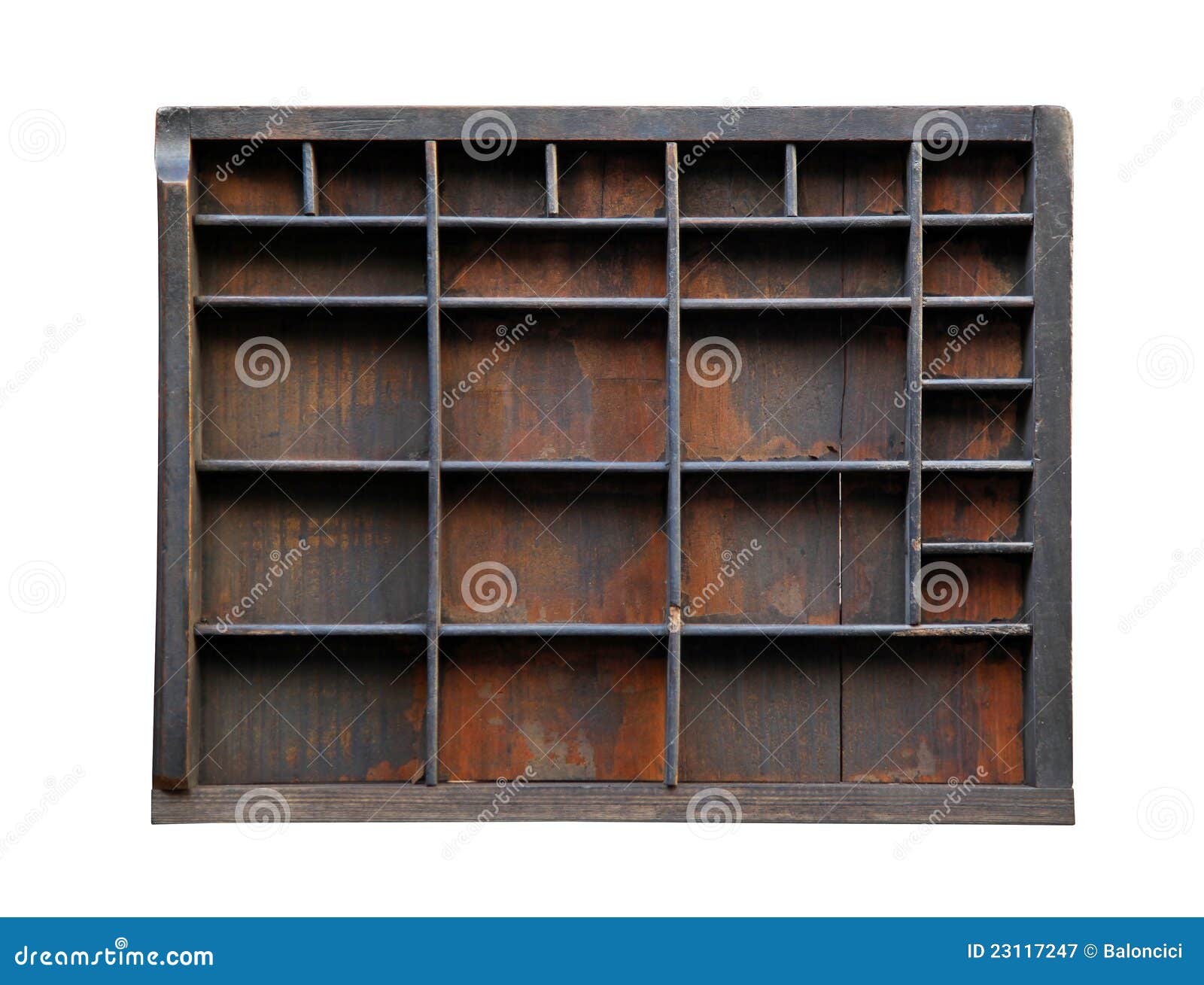 Printer tray stock image. Image of vintage, compartments - 23117247