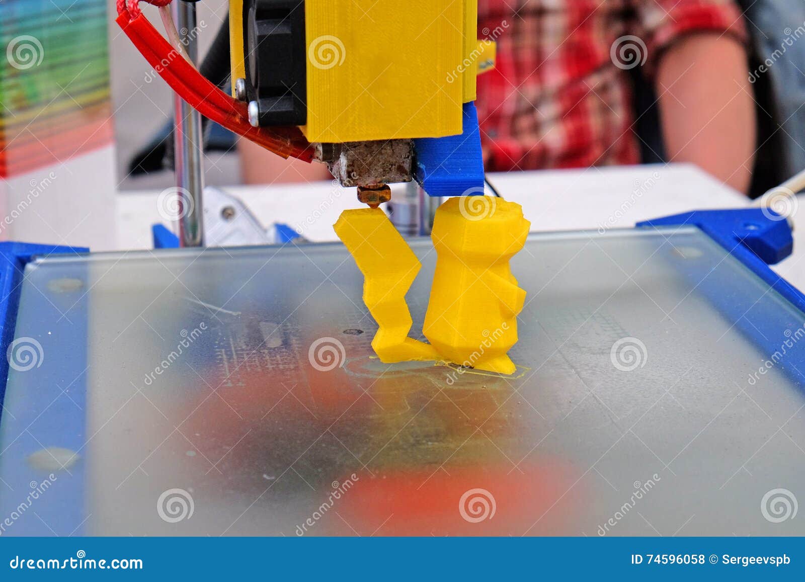Printhead of the 3D Printer Stock Photo - Image of industry, mechanics ...
