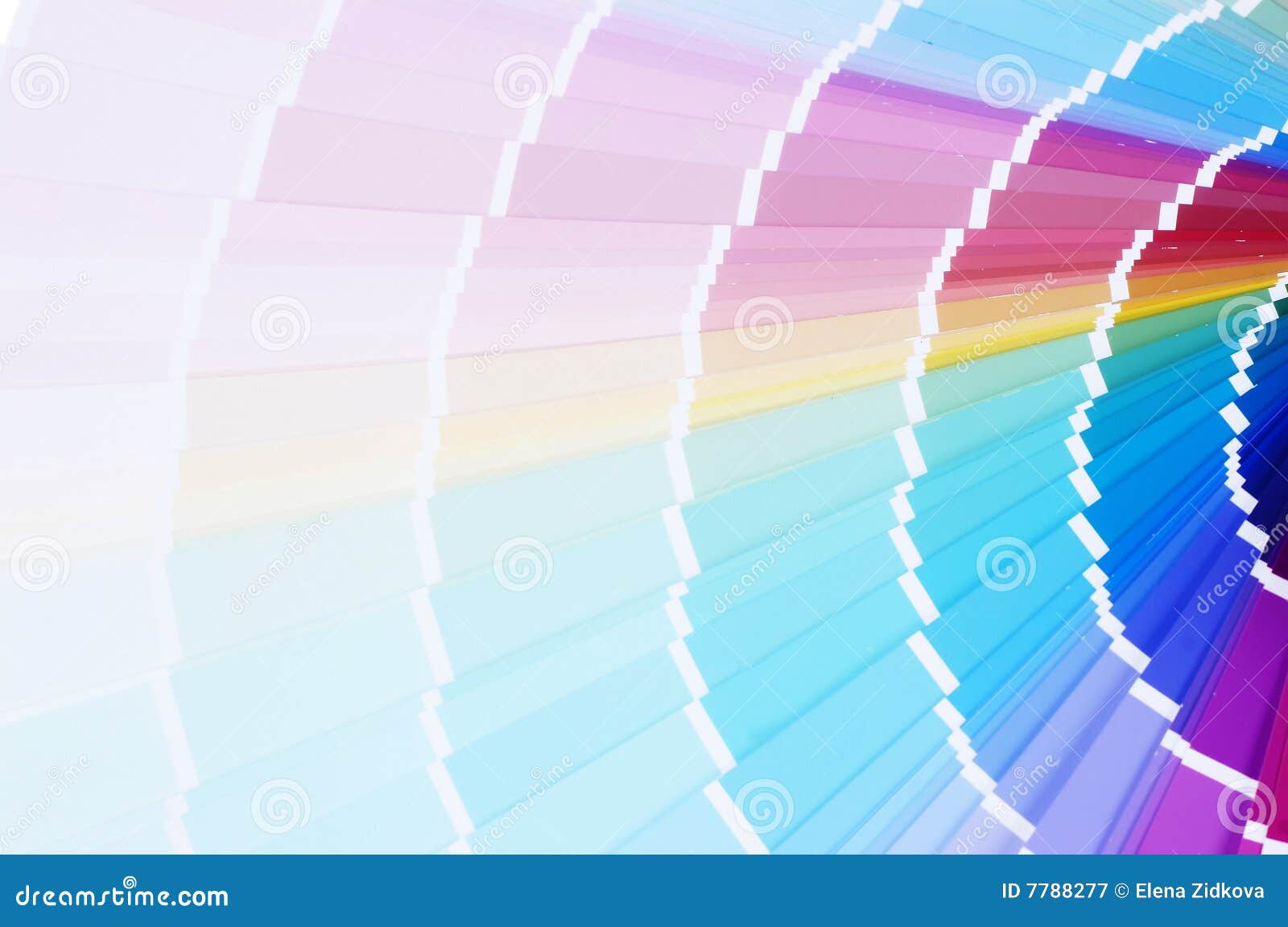 Printing color scale stock image. Image of paint, booklet - 7788277