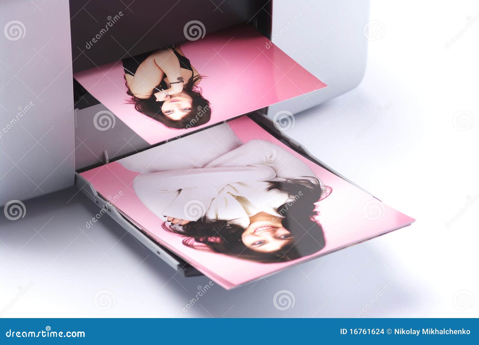 Printing colorful photos stock photo. Image of design - 16761624
