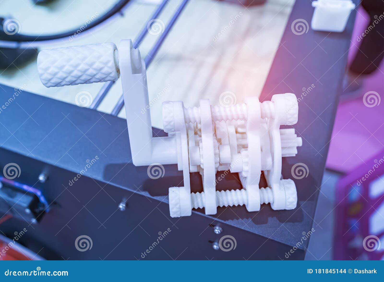 3D Printed Model Chair Made Using 3D Printing Technology. Prototypes Of ...