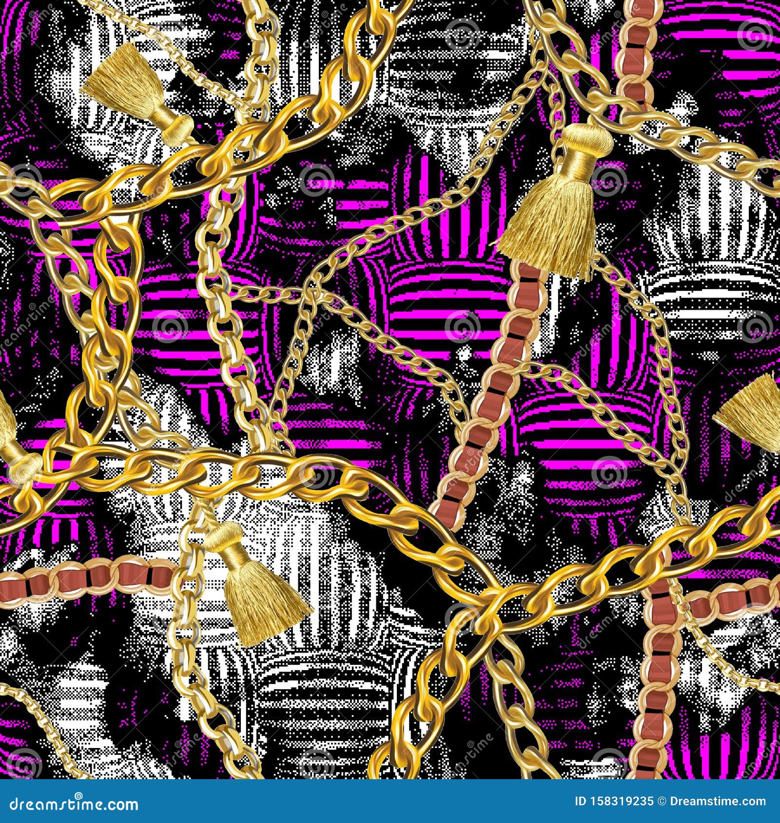 Textile Pattern Design. Digital Print Design. Stock Illustration ...