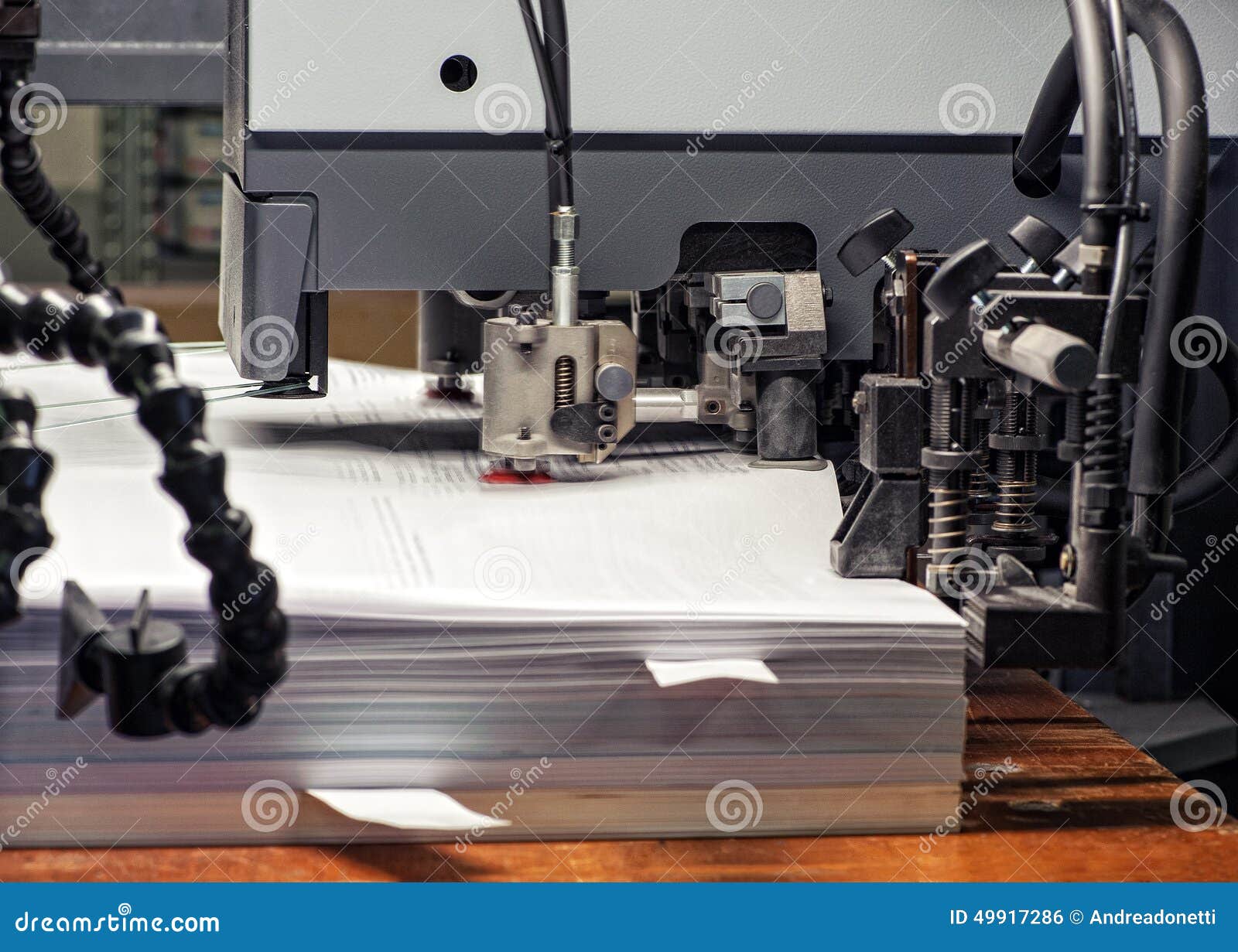 Printing Documents and Devices at the Office Stock Photo - Image of ...