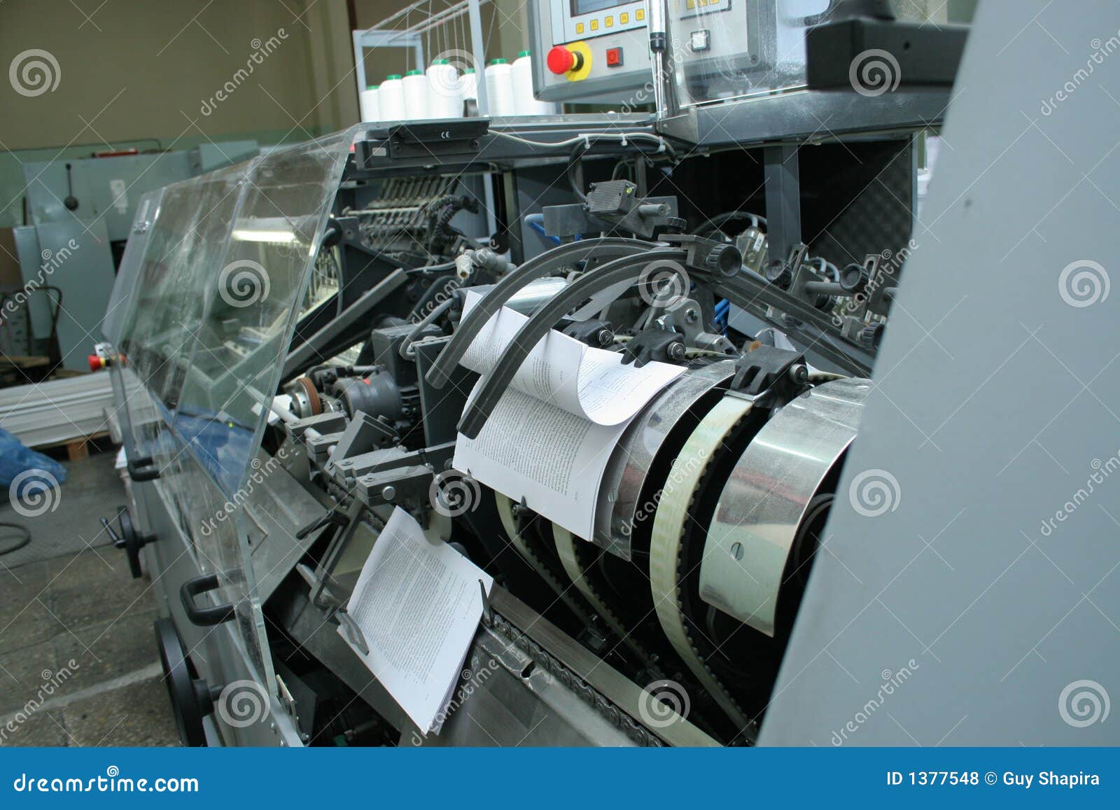 Printing house stock photo. Image of pantone, magazine - 1377548