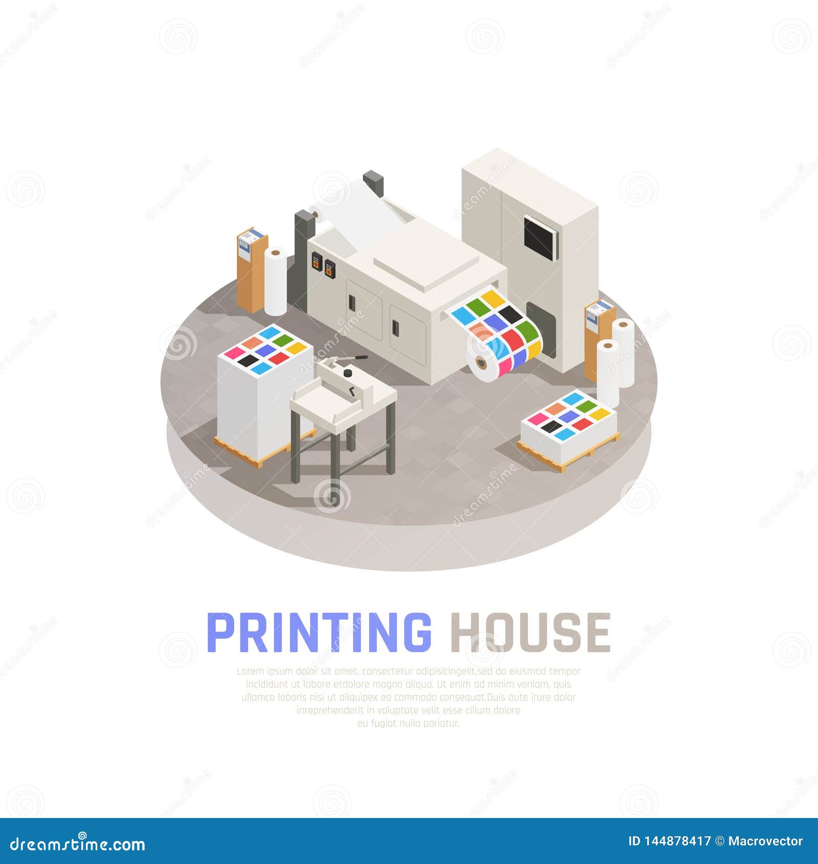 Polygraphy Isometric Flowchart Cartoon Vector | CartoonDealer.com ...