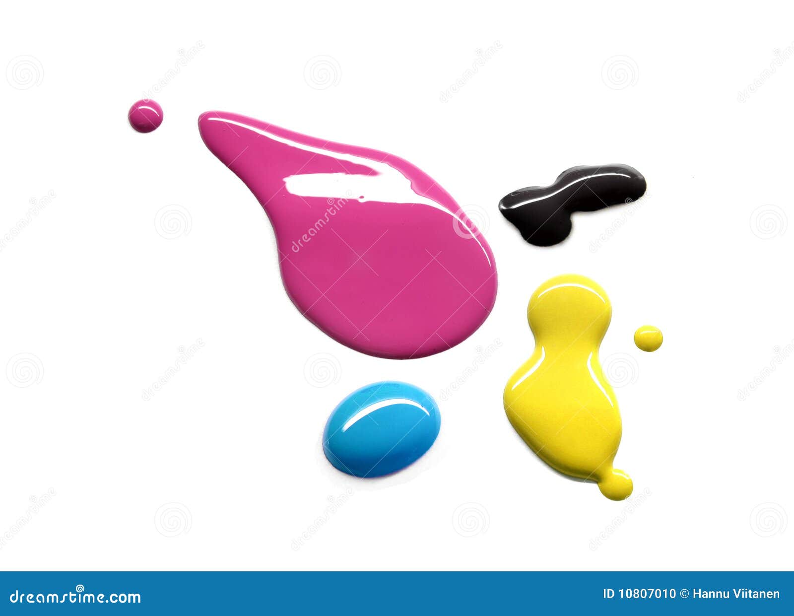 Printing inks stock photo. Image of blue, droplet, color - 10807010