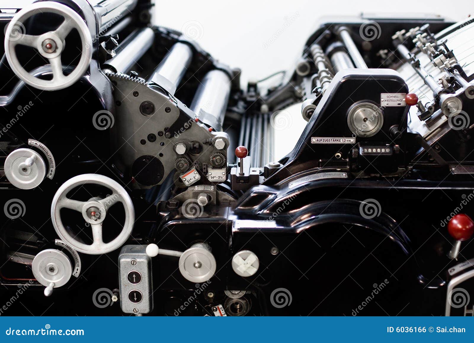 Printing knobs and dials stock photo. Image of pamphlet - 6036166