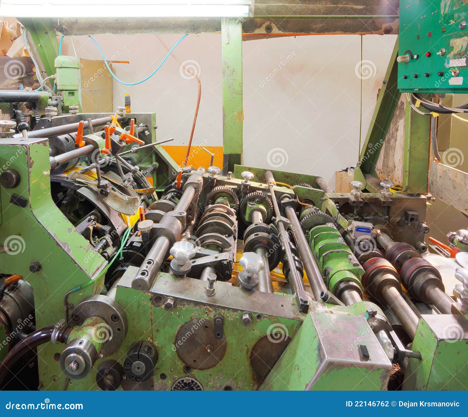 Printing machine stock photo. Image of press, materials - 22146762