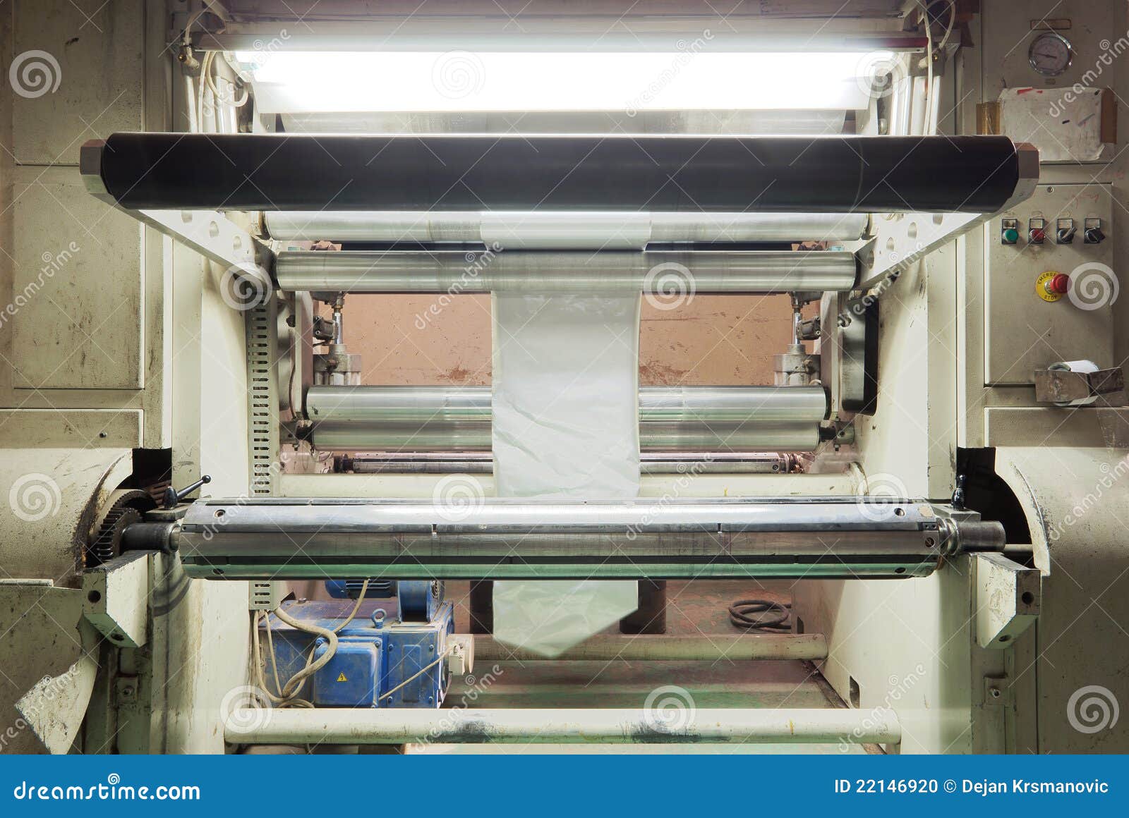 Printing machine stock photo. Image of press, factory - 22146920