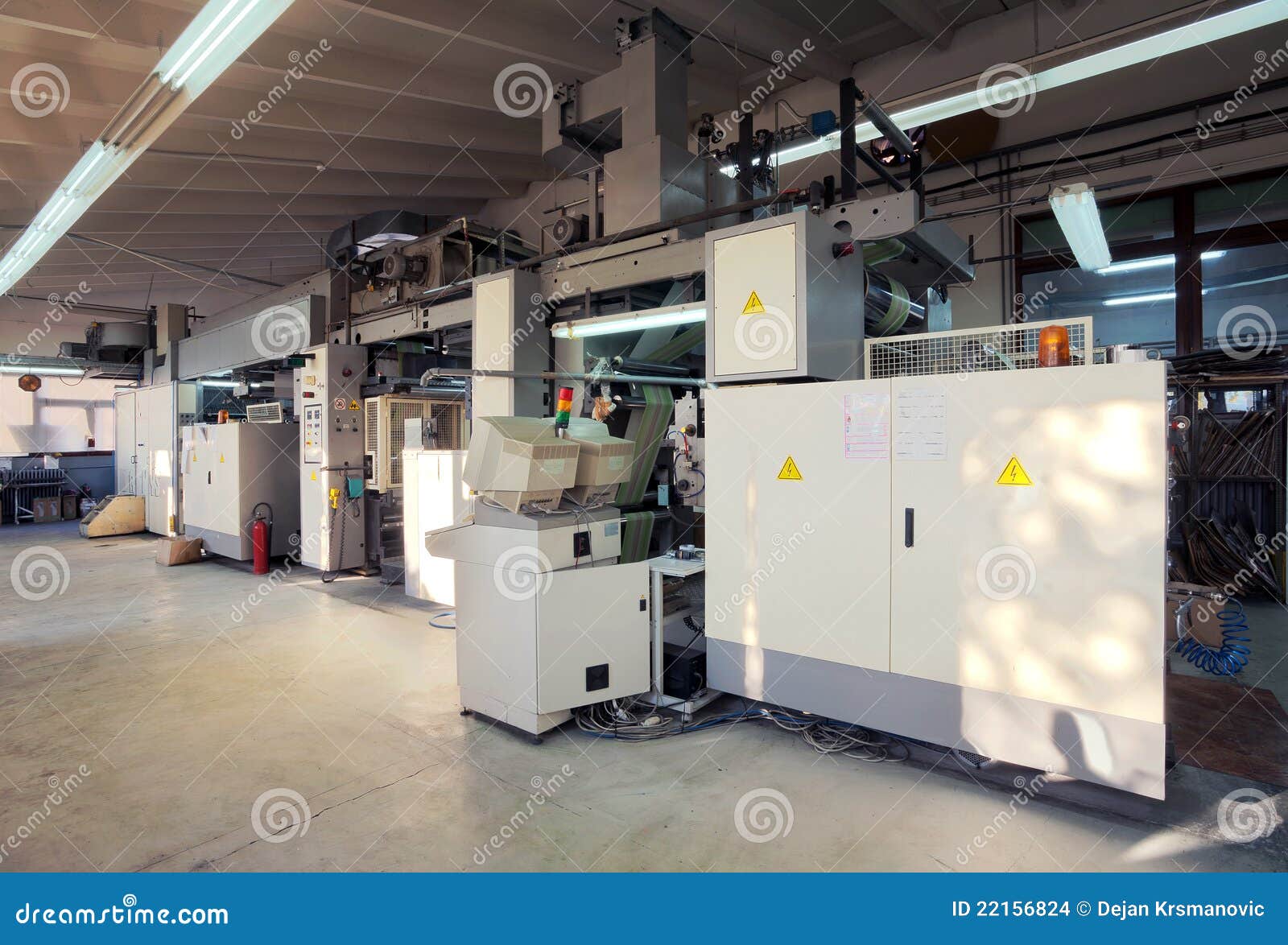 Printing machine stock photo. Image of materials, printing - 22156824