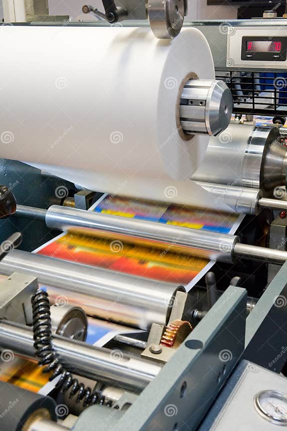 Printing machine stock image. Image of equipment, black - 27490519