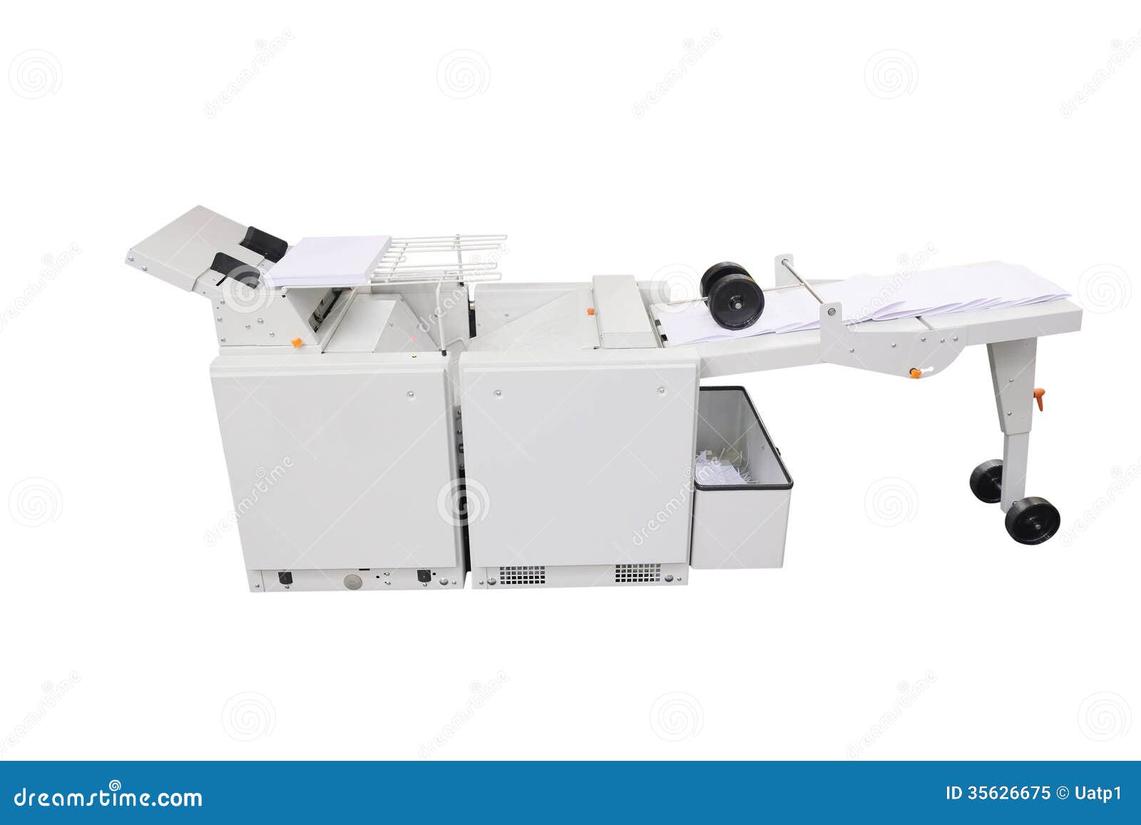Printing machine stock image. Image of multiple, single - 35626675