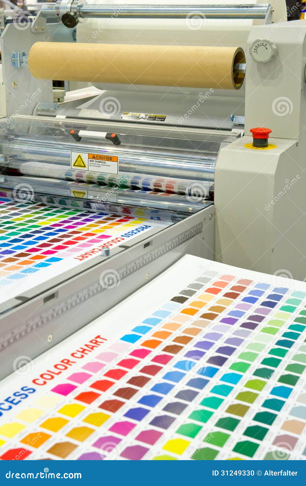 Printing machine stock photo. Image of house, magazine - 31249330
