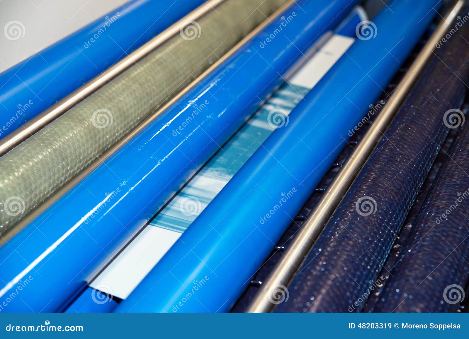 Printing Plant - CTP Computer To Plate Department Stock Image - Image ...