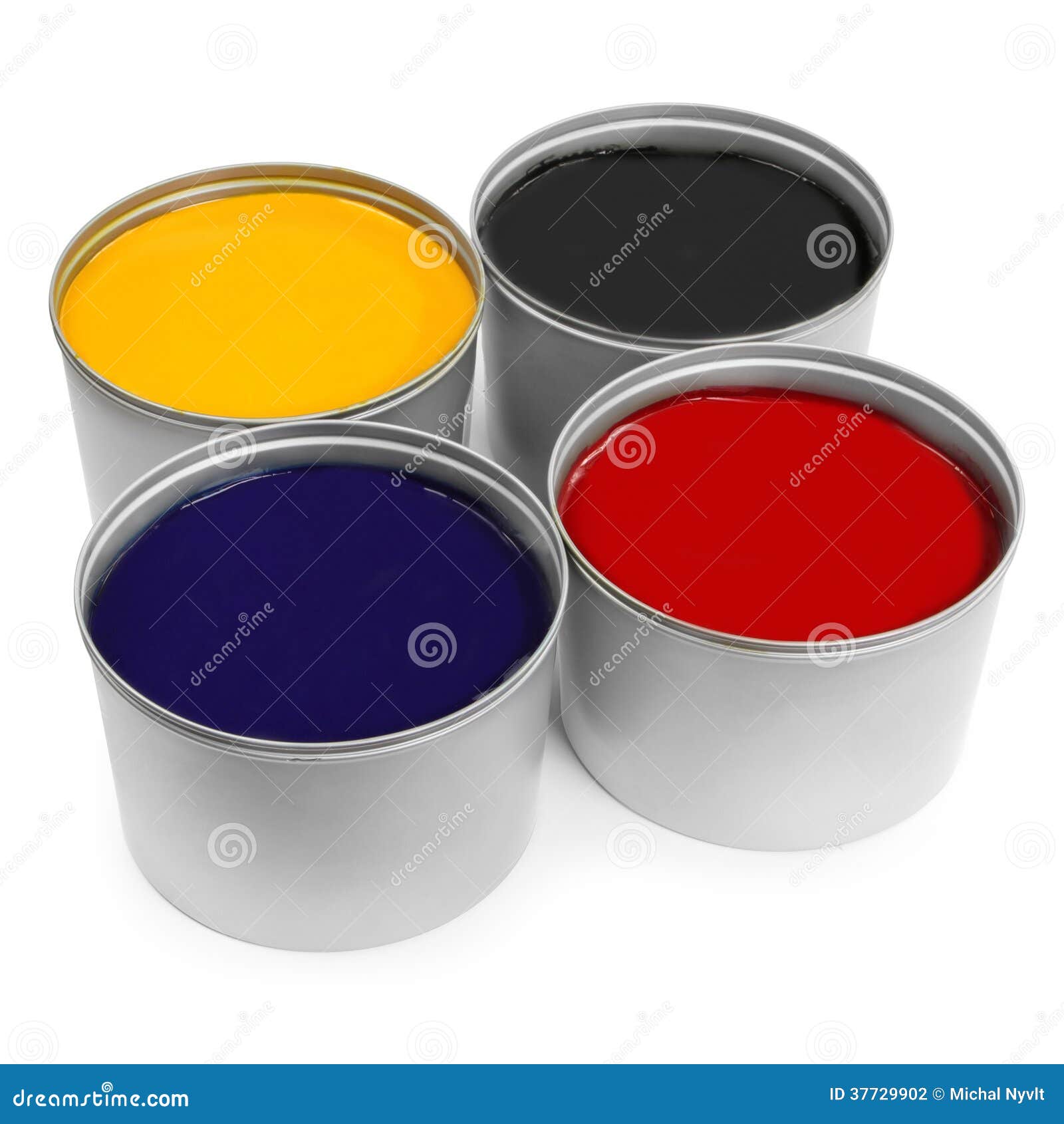 Printing press color stock photo. Image of industry, cyan - 37729902