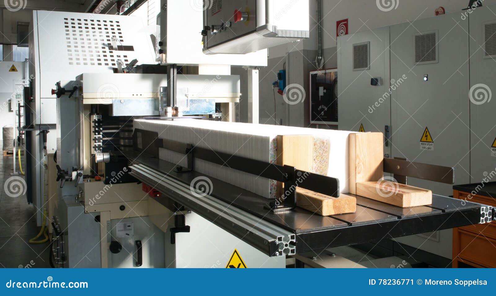 Printing Press - Machine for Paper Napkins Stock Image - Image of shop ...