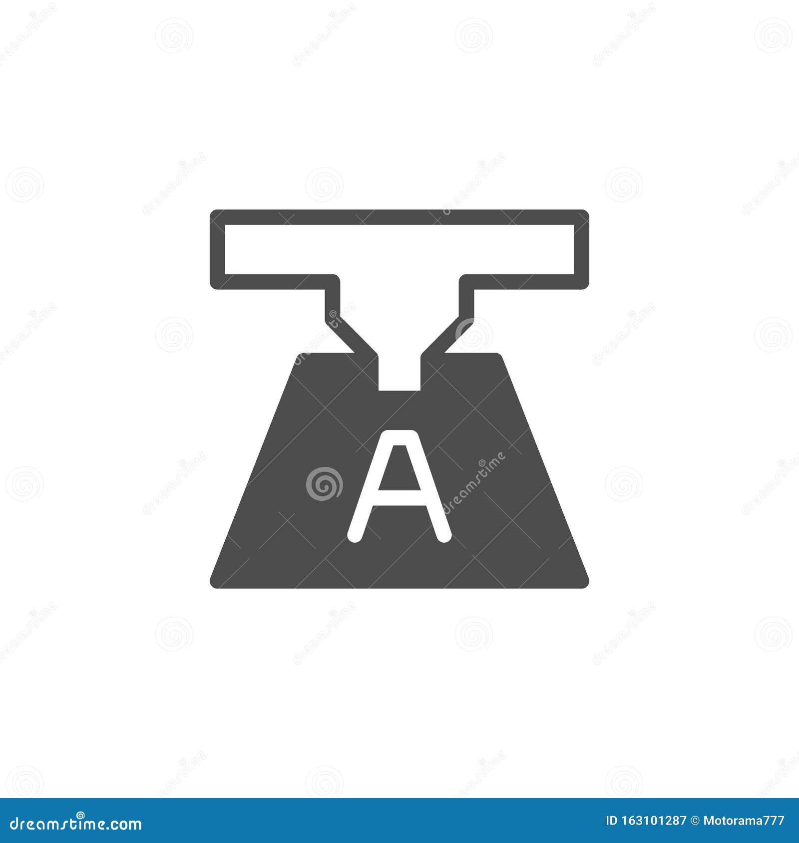 Printing Process and Print Scheme Glyph Icon Stock Vector ...