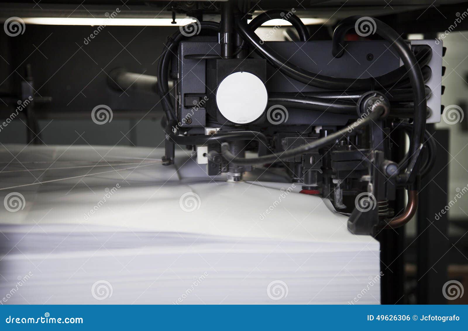 Printing processes stock photo. Image of closer, color - 49626306