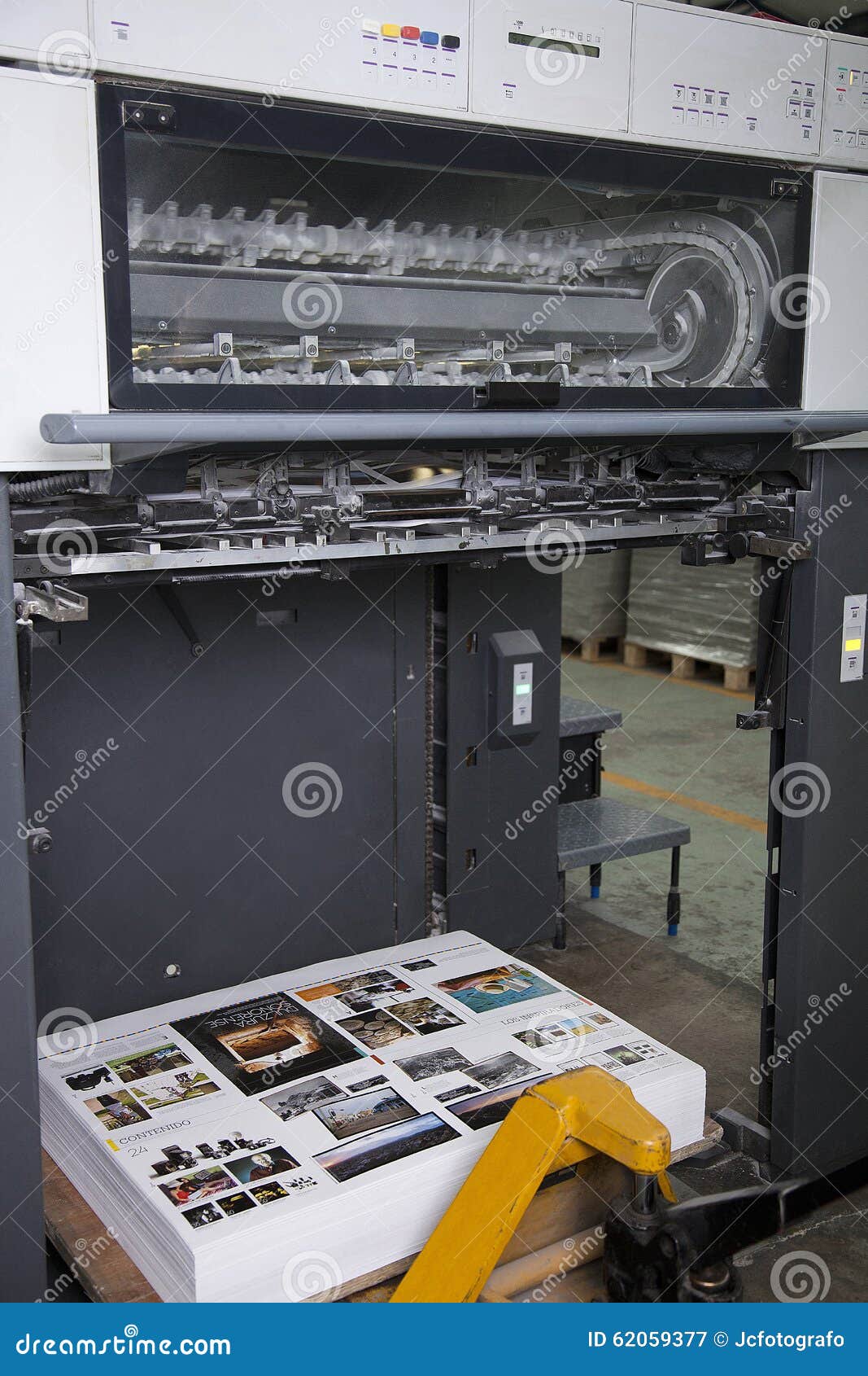 Printing processes stock illustration. Illustration of newspaper - 62059377