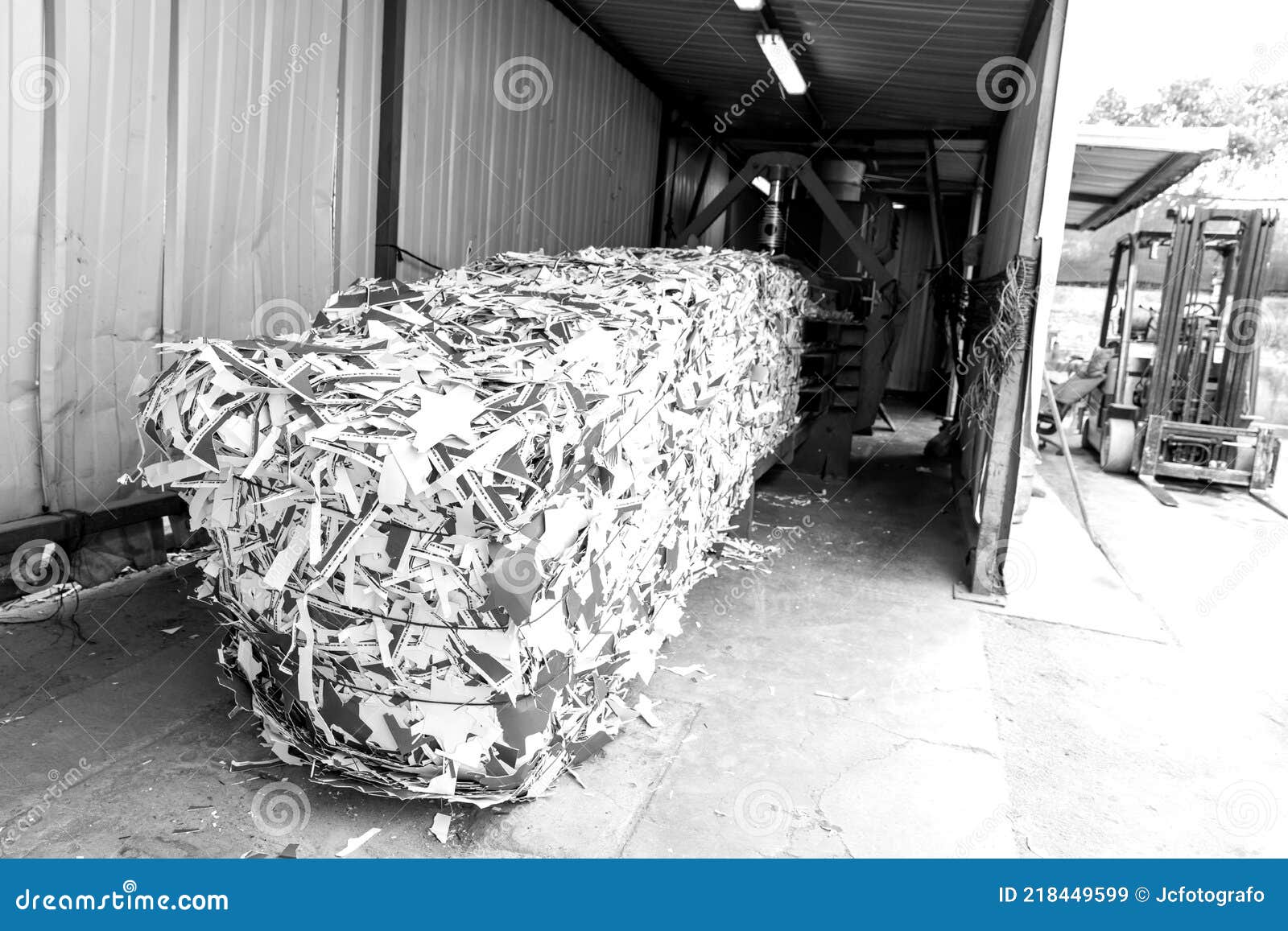 Printing Processes Industry. Black and White Stock Image - Image of ...