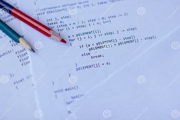 Printout Of The Application Code Test In The C Programming Language With Errors Correcting